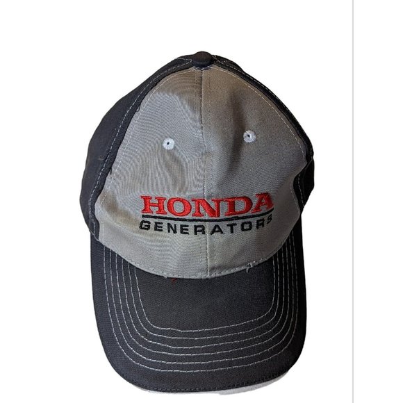Honda | Accessories | Honda Generators Baseball Hat Cap Black Gray ...